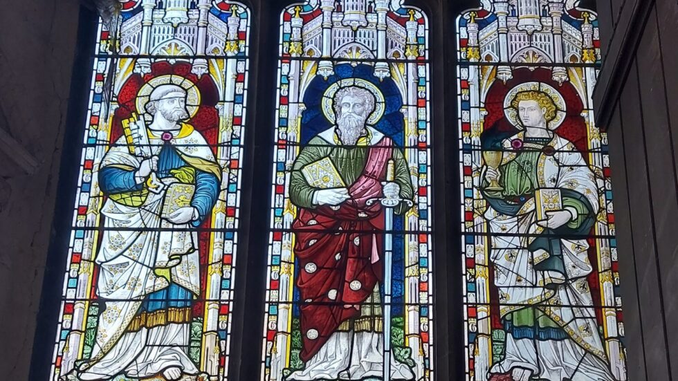 A Stained Glass Window at St Gregory’s Church, by Sally Piper | Norwich ...